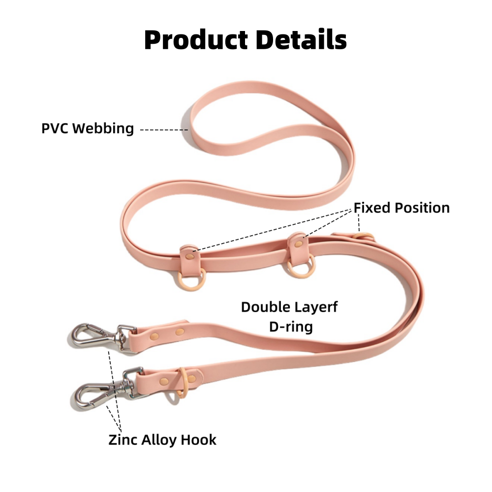 Buy Multi Leash for Two Dogs | Dual Dog Leash India – Pawxpress