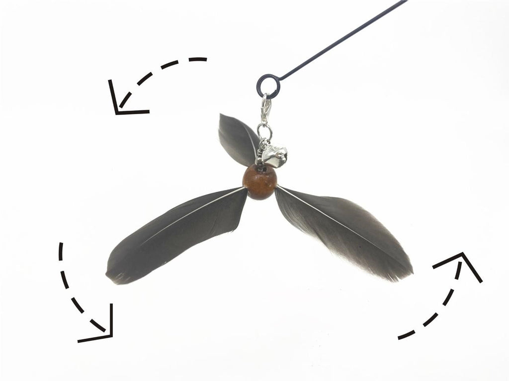 Windmill Wand Cat Toy – Spinning Interactive Teaser India – Pawxpress